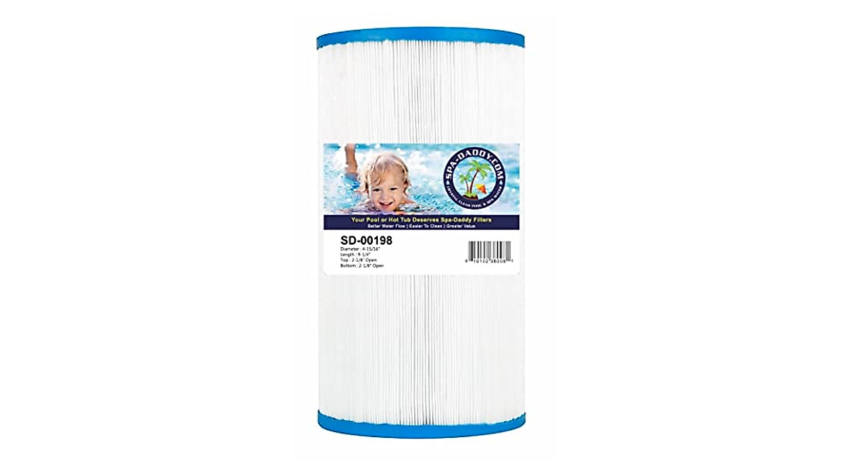 Spa-Daddy Rainbow Dynamic 35 Filter - In-Line Replacement | High Flow