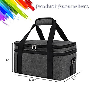 Yumt Paint Organizer Paint Brush Holder Acrylic Paint Storage Art & Craft Supply Storage Paint Bottle Organizer Professional Storage Display Organizer for Paintbrushes And Paint Tubes