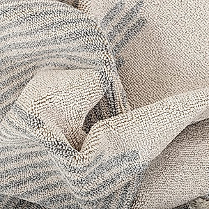 Well Woven Zella Grey Tribal Diamond Medallion (5'3" x 7'3") Area Rug