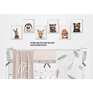 EPHANY Baby Animal Posters and Prints, Canvas Painting Nursery Pig Wall Art, Piglet Print Wall Art Nordic Picture Kids Room Decoration (YMX015,8"x10"(20x25cm))