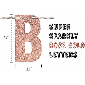 Miss to Mrs, Let's Party Bitches Banner Set. Bachelorette, Engagement or Wedding Party Decorations. 2 Sparkly Banners with Super Fun Diamond Ring and Circle Confetti (Rose Gold)