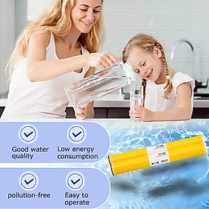 XLE-4040, XLE 4040 Reverse Osmosis Membrane for DOW Filmtec Membrane Replacement, 4 x 40 RO Membrane for Desalination, Commercial, Industrial, Salt Rejection 99%, 2250GPD