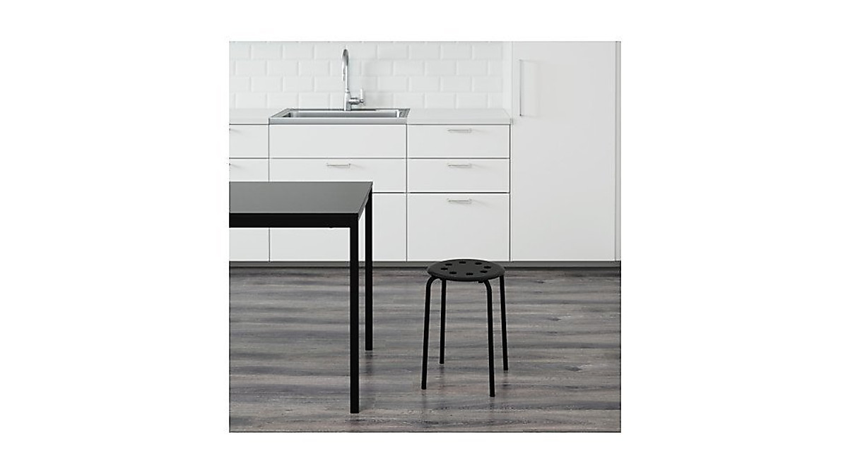 IKEA Marius Black Stool – Compact, Durable & Versatile Seating
