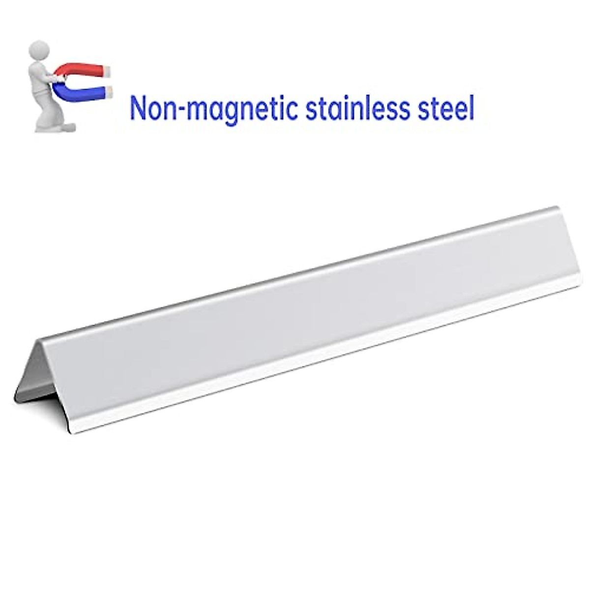 Folocy 16 GA Grill Flavorizer Bars BBQ Gas Grill Replacement Parts for Weber 7540 7539 Genesis E-310, E-320, E-330, Genesis S-310, S-320, S-330 with Side-Mounted Control Models, Flavor Bar Accessories