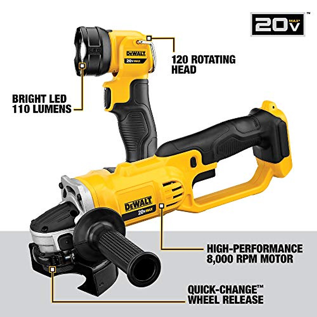 DEWALT 20V MAX Power Tool Combo Kit, 9-Tool Cordless Power Tool Set with 2 Batteries and Charger (DCK940D2)