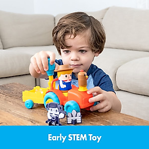 Educational Insights Design & Drill Bolt Buddies Tractor Take Apart Toy with Screwdriver Tool, Preschool STEM Toy, Gift For Boys & Girls, Ages 3+