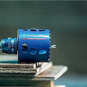 Bosch Professional 14x Expert Tough Material Hole Saw Set (Ø 20-76 mm, Accessories Rotary Impact Drill)