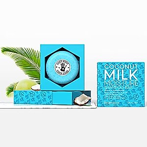 Argan Oil Macadamia Oil Shampoo bar 2 in 5 shampoo and conditioner, Vegan Solid Bars For All Hair Types-Beamarry