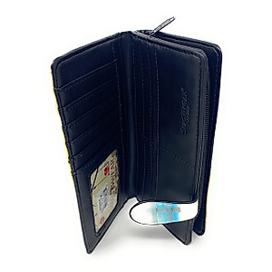 Shag Wear VW Van Surfin USA Road Trip Summer Beach Wallet for Women and Teen Girls Vegan Faux Leather 7"