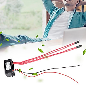 CHICIRIS Home Anion Negative Ion Generator Ionizer Module Mini Air Purifier 4 Negative Line Stable Performance (DC12V)