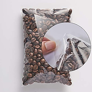 KoberrLi 100Pcs 4½ x 6½-inch Clear Resealable Cello Cellophane Bags, Clear Cookie Bags Self Adhesive for Candy Cookies Cards