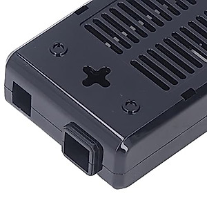 Oumefar Circuit Board Enclosure, ABS Electronic Housing Reserved USB Port with Vents for Protection(Black) Consumerelectronics