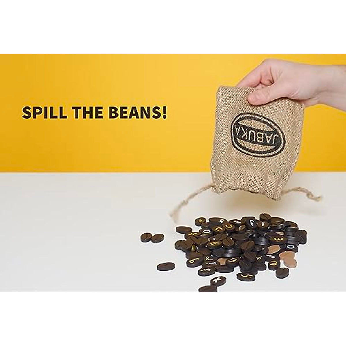 Jabuka Best Word Game Puzzle - Fun Family Games for Kids and Adults, Educational Spelling Party Game, Twistable Letter Travel Set, Portable, Word Games, Spelling Game for 2-8 Players