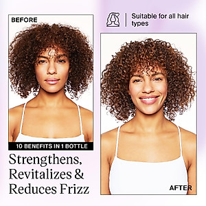 Eva NYC Mane Magic 10-in-1 Shampoo - Soft, Smooth, Strengthening and Nourishing Sulfate-Free Shampoo for Women, GMO-Free, 8.8 fl oz