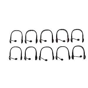 10 Pcs Doll Accessories Mini Headset Model Black Ear Hook Headset Doll Replacement Mini Earphones Doll Accessories Doll Clothing Doll Accessories Doll Clothing And Accessories