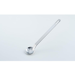 Yoshikawa Stainless Steel Teaspoon Spoon, 7.3 inches (18.5 cm), Made in Japan, Tsubamesanjo and 2673013 AN0210