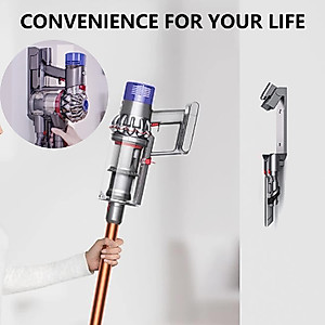 Improvedhand Docking Station Accessory Wall Mount Compatible with Dy.son V7 V8 Cordless Vacuum Cleaner Replaces Part # 967741-01