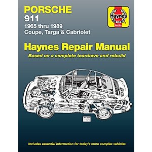Porsche 911: Automotive Repair Manual, 1965 to 1989 - Coupe, Targa & Cabriolet