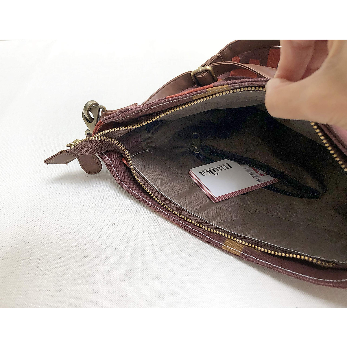 Maika Crossbody Sling, Nochi, Grey