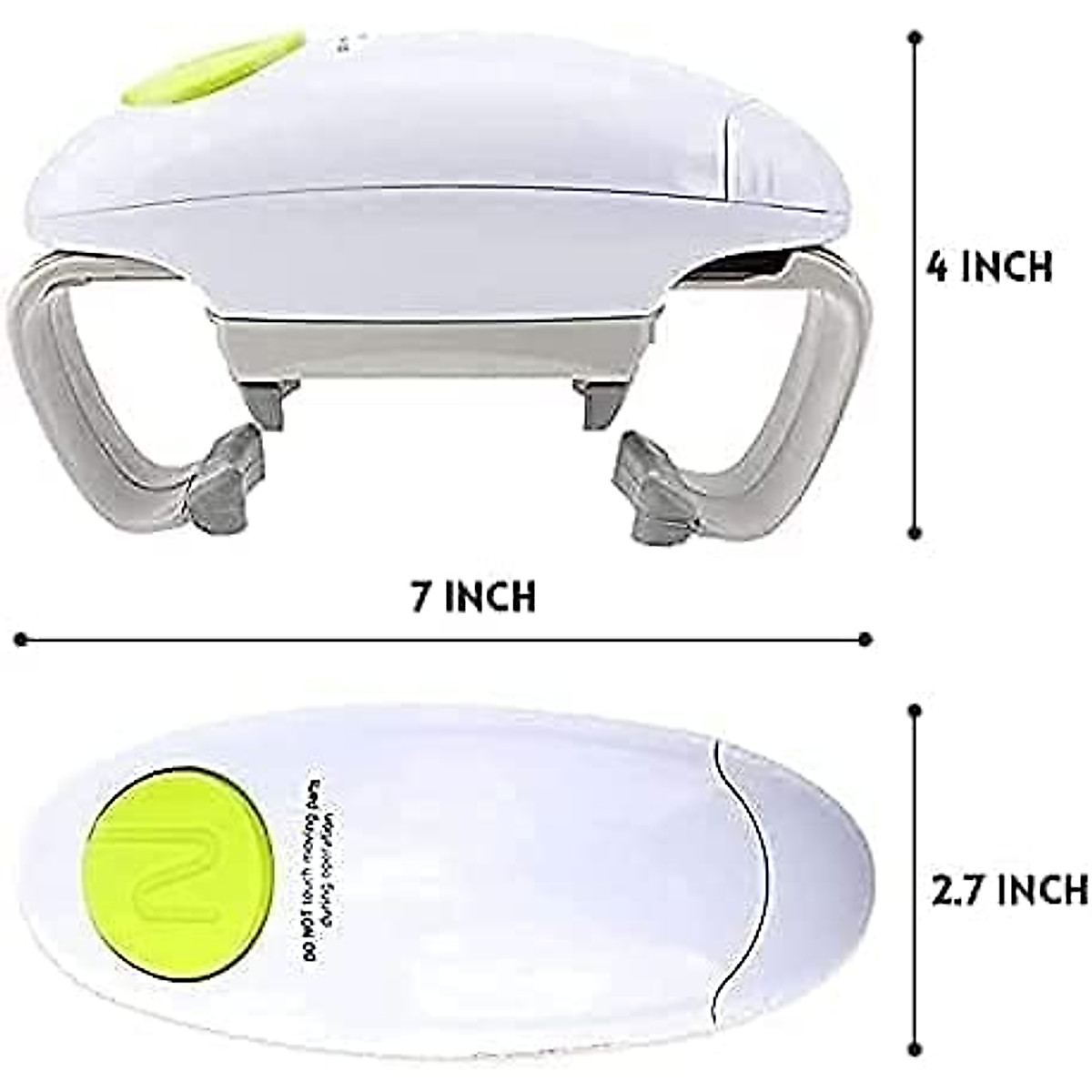 Electric Jar Opener for Weak Hands, one touch automatic deluxe jar opener for seniors with arthritis, chef, Hand Injury and children, for all kinds of Jars