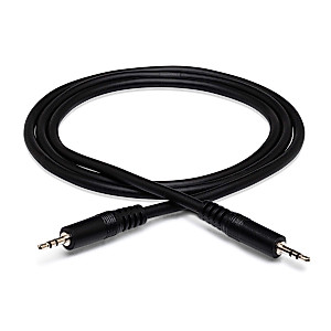 Hosa CMM-503 2.5 mm TRS to Same Stereo Interconnect, 3 feet