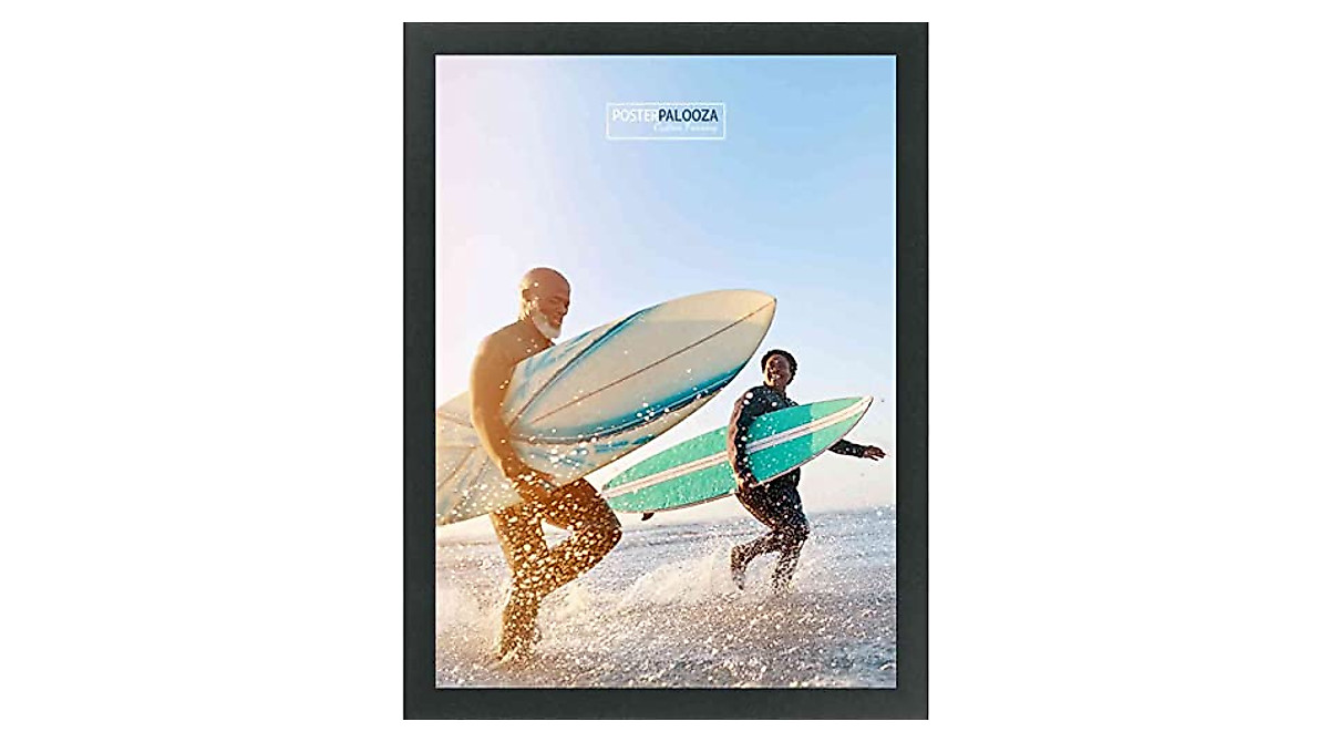 Black A4 Frame - Modern Minimalist Wooden Display