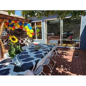 Oojami 6 Pack of Cow Print Tablecover 54"x108"