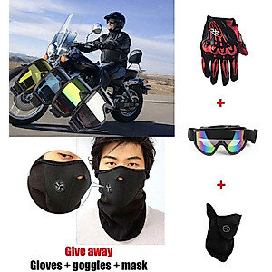 Youth Motocross Helmets Set,DOT Approved Child Kids Off Road ATV Dirt Bike BMX Full Face Helmets,Cool Personality Dirt Bike Motorbike Mountain Helmet