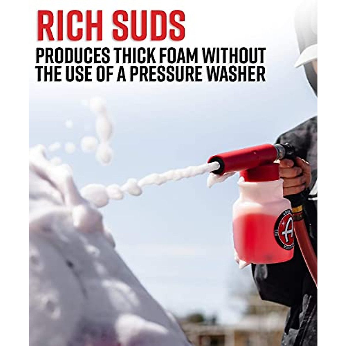 Adam's Premium Foam Gun, Car Shampoo, & Mega Foam Bundle