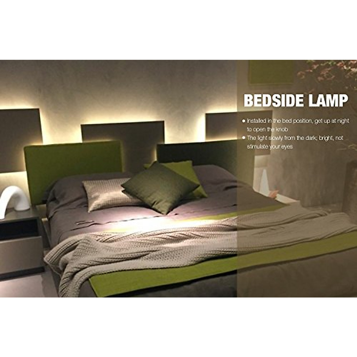 LED Vanity Mirror Lights for Makeup Dressing Table Vanity Set 13ft Flexible LED Light Strip Kit 6000K Daylight White with Dimmer and Power Supply, DIY Mirror, Mirror not Included