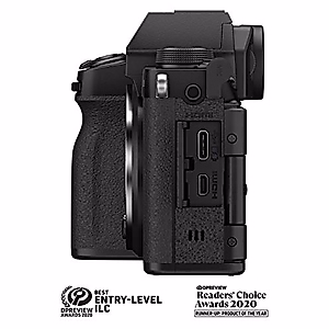 Fujifilm X-S10 Mirrorless Camera Body- Black, X-S10 Body- Black