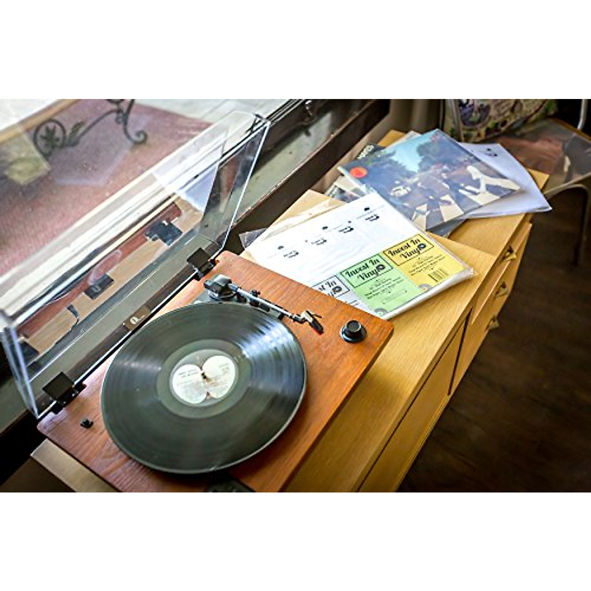 50 Master Sleeves Rice Paper Anti Static LP Inner Sleeves Mobile Fidelity MFSL Style Vinyl Record Sleeves Provide Your LP Collection with the Proper Protection - Invest In Vinyl