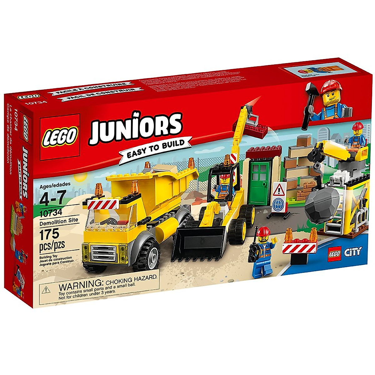 LEGO Juniors Demolition Site 10734 Toy for 4-Year-Olds