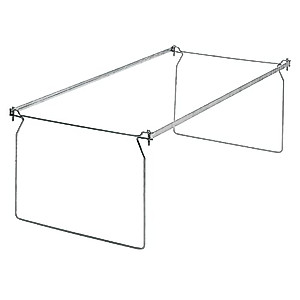 Office Depot Hanging File Frames, Letter Size, Pack Of 2, 767881OD