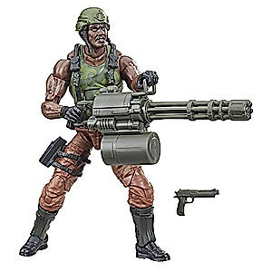 G.I. Joe Classified Series Heavy Artilery Roadblock Action Figure 28 Collectible Premium Toy 6-Inch-Scale with Custom Package Art (Amazon Exclusive)