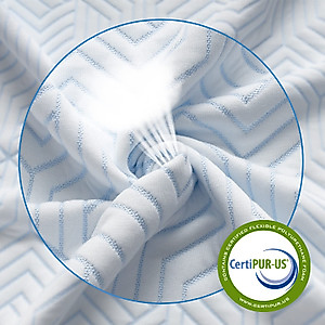 BedStory Firm Mattress Topper Queen 4 Inch, High-Density Memory Foam Provides Extra Lumbar Support, Enhanced Lower Back Relief, Firm & Supportive Cooling Gel Foam for Pressure Relief, 40 Days Trial