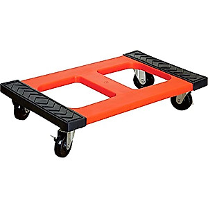 Strongway Poly Mover's Dolly - 1200-lb. Capacity, 30in.L x 18in.W x 6in.H