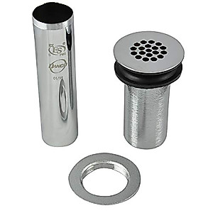 Danco Bathroom Sink Grid Drain without Overflow, Chrome, 89463