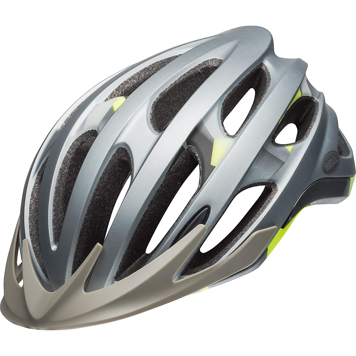 BELL Drifter MIPS Adult Road Bike Helmet - Matte/Gloss Silver Deco (2018), Large (58-62 cm)