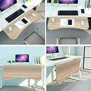 Desk Extender, Keyboard Platform Extender,Ergonomics Desk Extender Tray Clamp On Keyboard Drawer Table Mount Armrest Stand Computer Elbow Arm Support