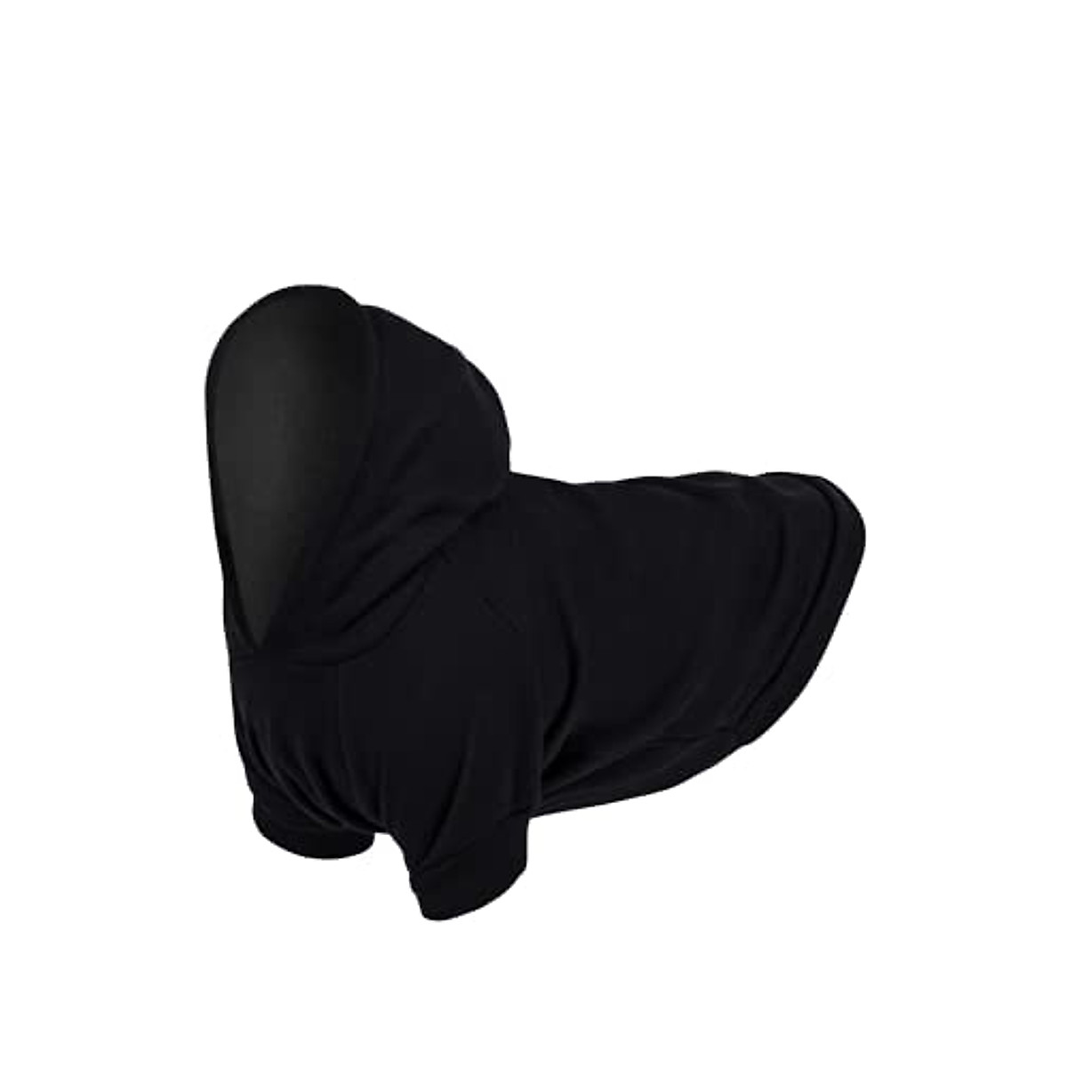 GORGLITTER 3pcs Dog Costumes Set Dog Hoodie for Cats with Necklace & Sunglasses Chihuahua Pet Puppy Clothes for Small Large Dogs Black Small