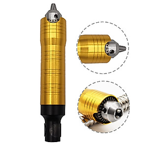 TUNTROL 560W Flex Shaft Rotary Tool with 1/4" Chuck & Stepless Foot Pedal Control, Hanging Grinder Carver Electric Multi-function Metalworking Tools Repair Kit