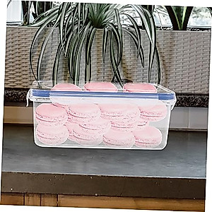 IMIKEYA 4-piece Pp Material Airtight Food Storage Containers with Lids for Sandwiches Snacks