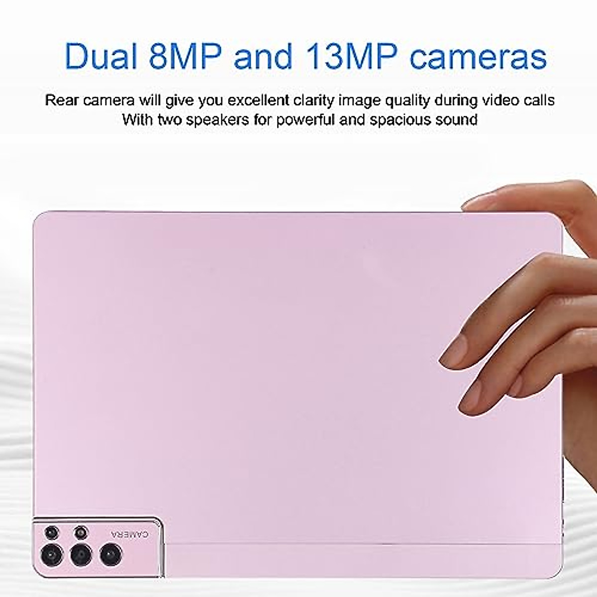 GLOGLOW 5G WiFi Tablet, 100-240V 1920x1200 Resolution 4GB RAM 64GB ROM Tablet Talk with Headphone for Learning (#2)