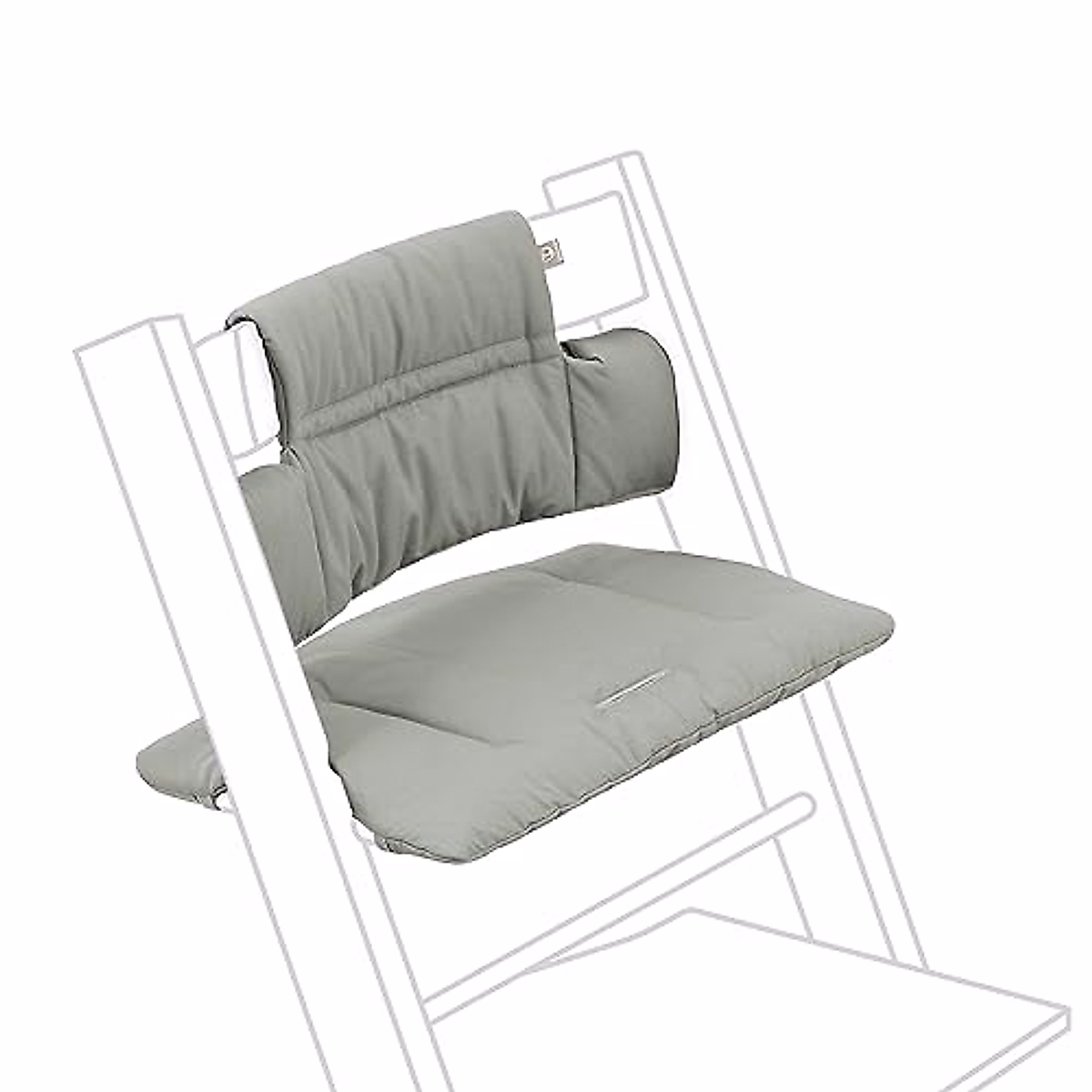 Tripp Trapp Classic Cushion, Glacier Green - Pair with Tripp Trapp Chair & High Chair for Support and Comfort - Machine Washable - Fits All Tripp Trapp Chairs