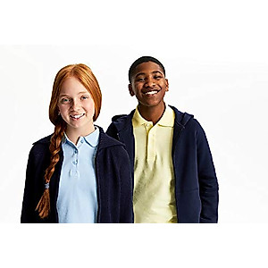 French Toast Little Boys' Toddler Long Sleeve Pique Polo, Yellow, 3T