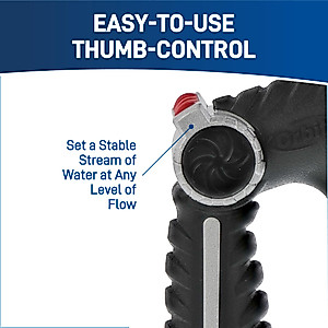 Orbit 26812 Pro Series 8-Pattern Thumb Control Hose Nozzle Sprayer