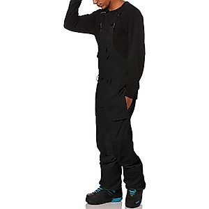 Newffr Men’s Snow Bib Water-Resistant Insulated Waterproof Snow Pants Ski Snowboard Overalls