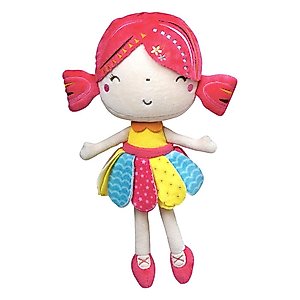 Adora Softies Blossom Plush Doll, 11.5" Girl Doll For Educational Fun Play and Bedtime! Gift For Ages 0 and Up - Blossom