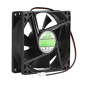 Security-01 80mm by 80mm by 25mm 8025 12V DC 0.20A Dual Ball Bearing Brushless Cooling Fan 2pin AV-F8025MB UL CE